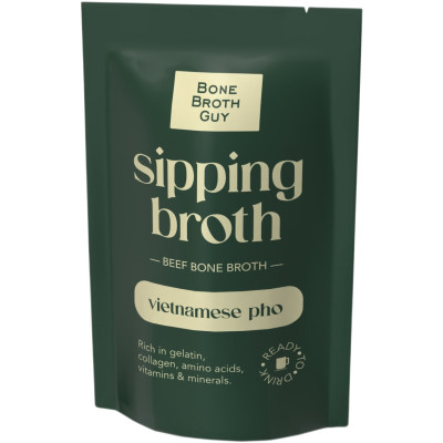 Buy Bone Broth Guy Sipping Broth Beef Bone Broth - Vietnamese Pho ...