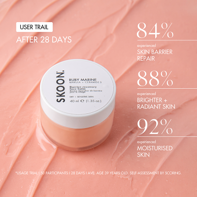 Buy SKOON. Ruby Marine Barrier Recovery Face Balm Online | Faithful to ...