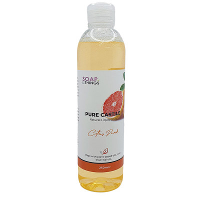 Buy Soap n Things Pure Liquid Castile Soap Citrus Punch - 250ml Online ...
