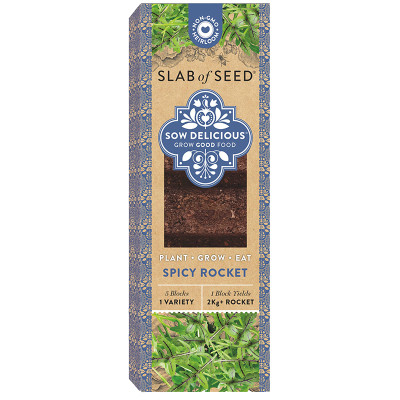 Buy Sow Delicious Slab of Seed - Spicy Rocket Online | Faithful to Nature