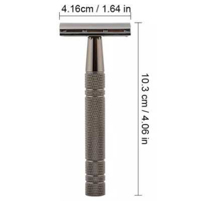 Buy The Great Living Co Premium Double Edge Safety Razor Plus Blades ...