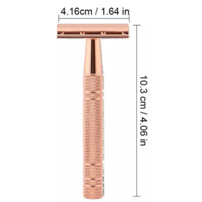 Buy The Great Living Co Premium Double Edge Safety Razor Plus Blades ...
