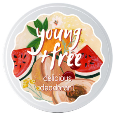 Buy Young & Free Deodorant - Delicious Online | Faithful to Nature