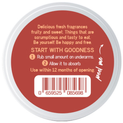 Buy Young & Free Deodorant - Delicious Online | Faithful to Nature