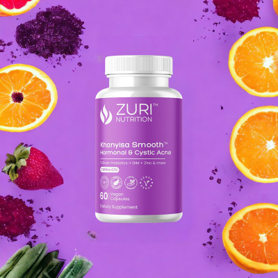 Buy Zuri Nutrition Khanyisa Smooth - Cystic & Hormonal Acne Formula ...