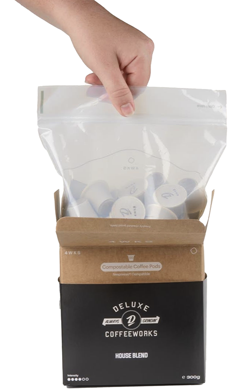 Buy 4WKS Deluxe Compostable Coffee Pods Online | Faithful to Nature