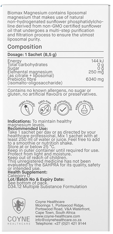 Buy Coyne Health Biomax Magnesium - Natural Online | Faithful to Nature