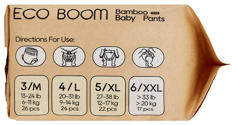 Buy Eco Boom Bamboo Pants - XXL Online | Faithful to Nature