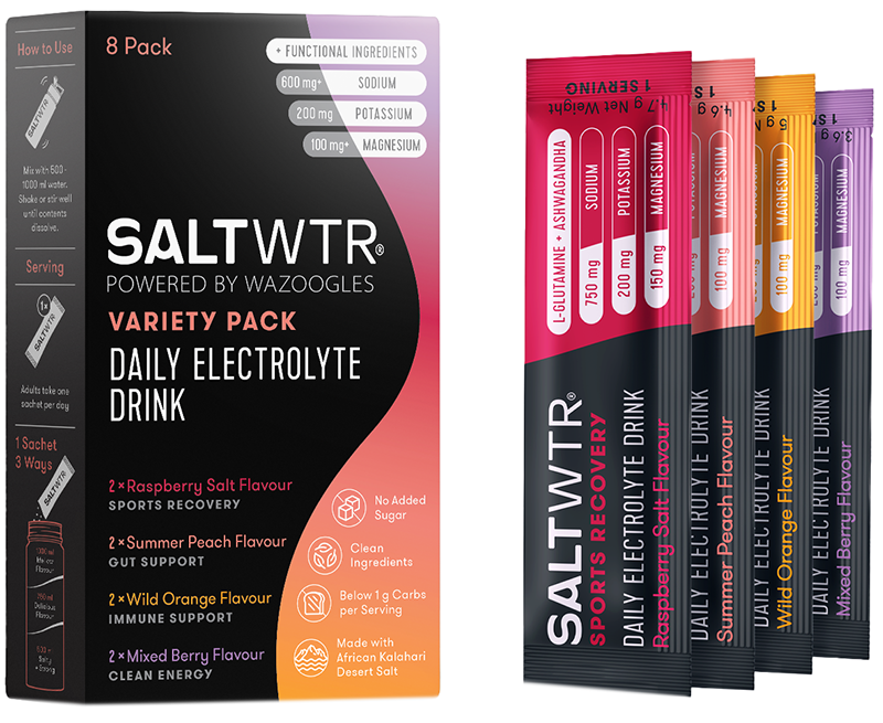 Buy SaltWTR Variety Pack - Sugar-free Electrolytes - Clean Hydration ...