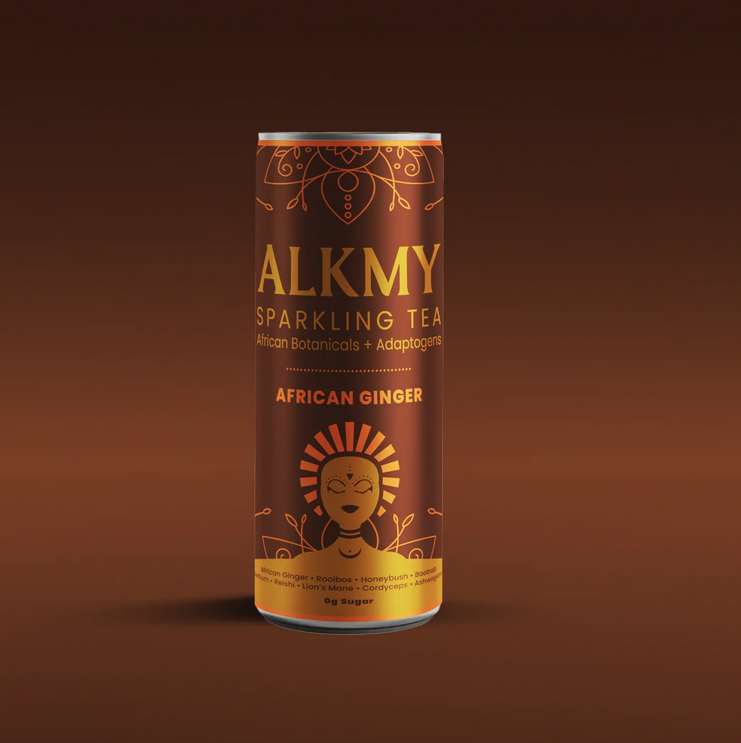 Buy Alkmy Sparkling Tea African Ginger Online | Faithful to Nature