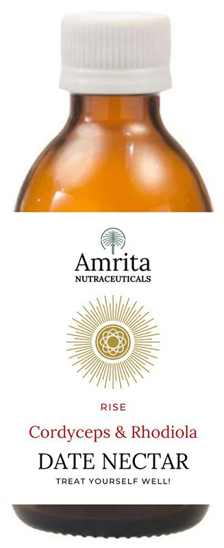 Buy Amrita Rise Date Nectar - Cordyceps & Rhodiola Online | Faithful to ...
