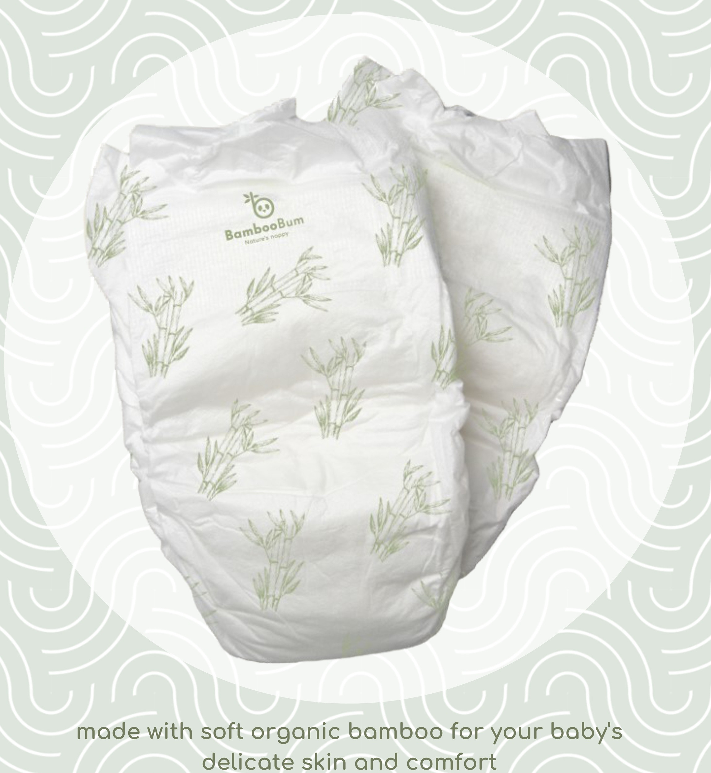 Buy Bamboo Bum Disposable Nappies - New Born Online | Faithful to Nature