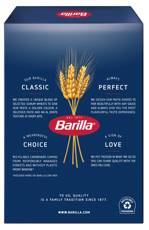 Buy Barilla Conchiglie Rigate Online | Faithful to Nature