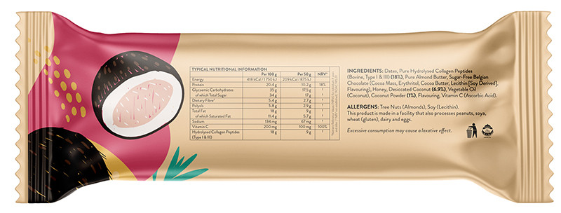 Buy Beauty Gen Collagen Bar Coconut Online | Faithful to Nature