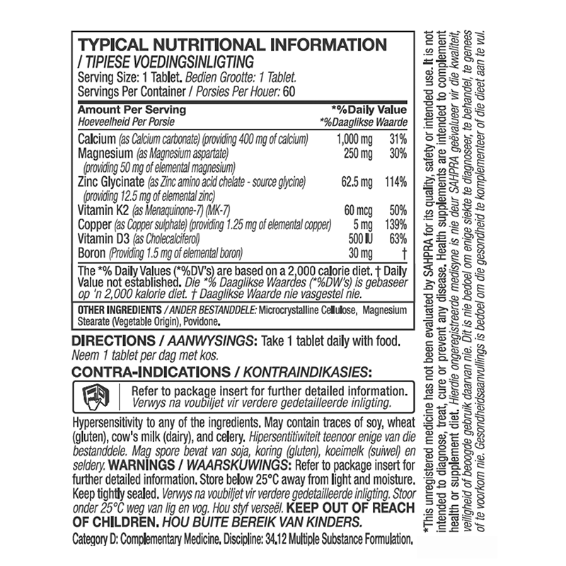 Buy Beet Goodness Cal-Mag+D3 + Zinc & K2 Online | Faithful to Nature