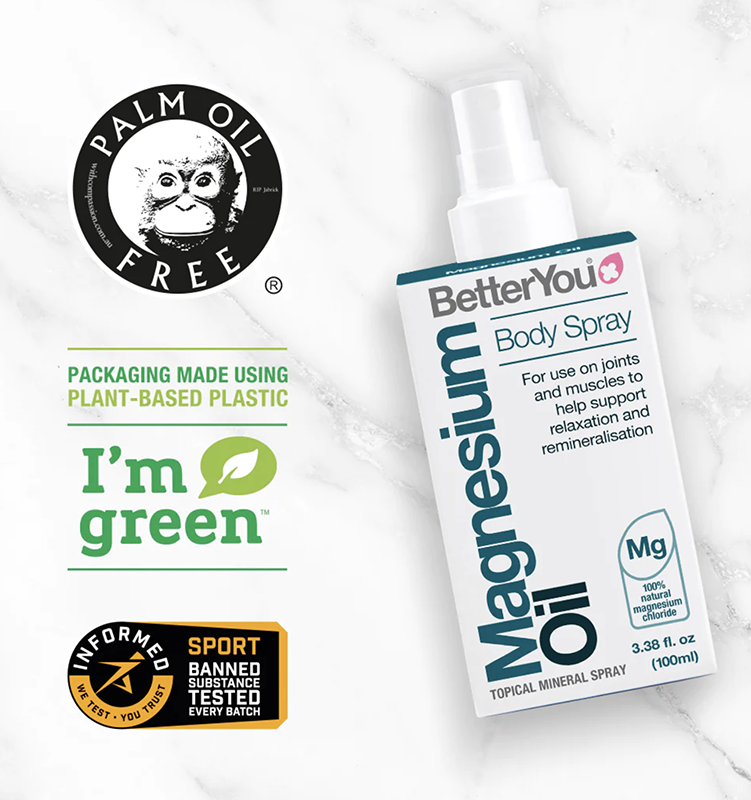 Buy BetterYou Magnesium Oil Body Spray Online | Faithful to Nature