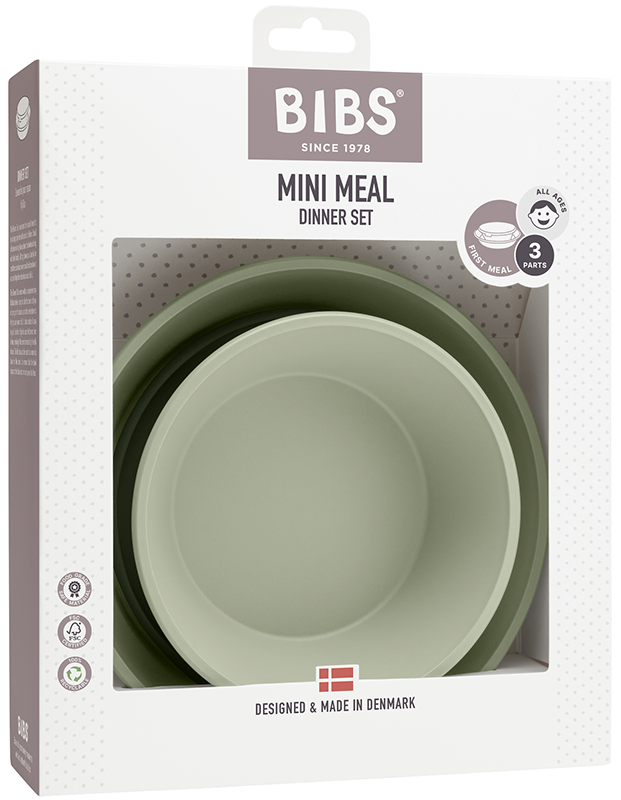 Buy BIBS Dinner Plate Set - Sage Online | Faithful to Nature