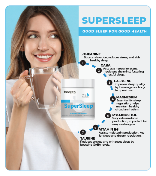 Buy Bioteen Supersleep Shake - Chocolate Online | Faithful to Nature