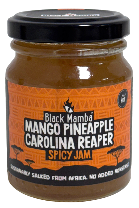 Buy Black Mamba Mango Pineapple Caroline Reaper Spicy Jam Online ...