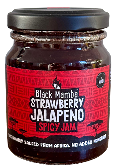 Buy Black Mamba Strawberry Jalapeno Spicy Jam Online | Faithful to Nature