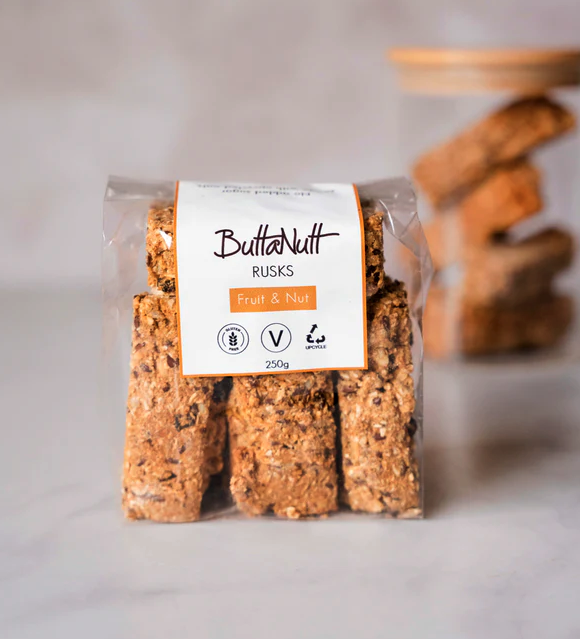 Buy Buttanutt Fruit & Nut Rusks Online | Faithful to Nature