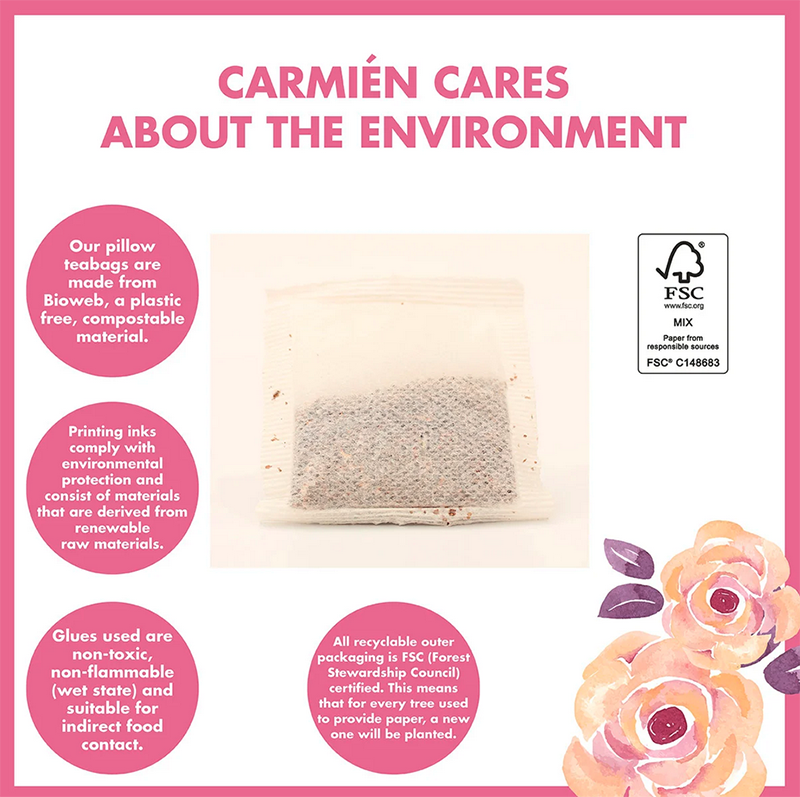 Buy Carmien Fruitful Tea - with Raspberry Leaf Online | Faithful to Nature