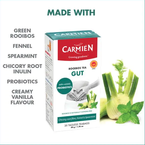 Buy Carmien Gut Tea - with Probiotics Online | Faithful to Nature