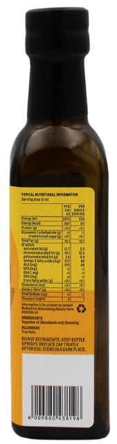 Buy Denova Macadamia Nut Oil Lemon Flavoured Online | Faithful to Nature