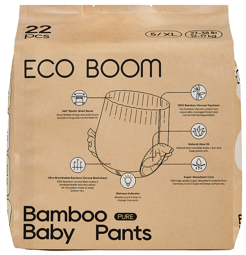 Buy Eco Boom Bamboo Pants - XL Online | Faithful to Nature