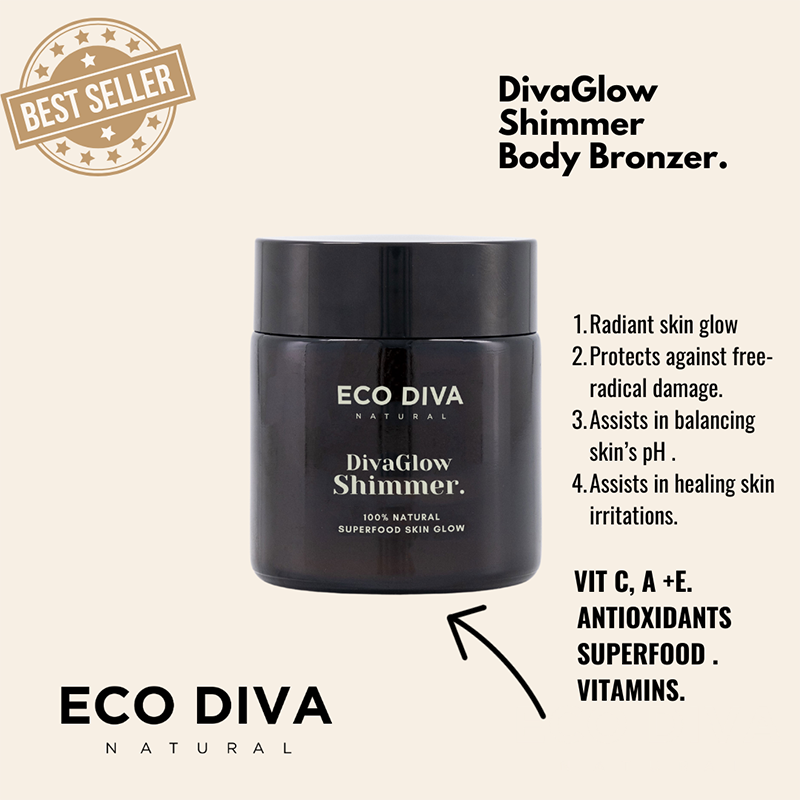 Buy Eco Diva DIVAGLOW Body Shimmer Online | Faithful to Nature