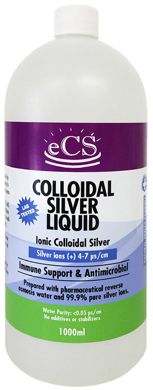 Buy eCS Colloidal Silver Liquid Online | Faithful to Nature