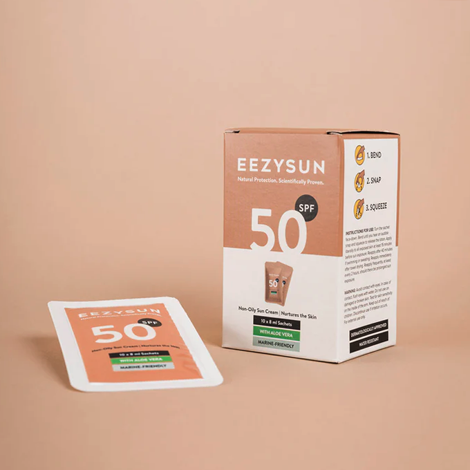 Buy Eezysun SPF50+ Mineral Sunscreen Snap Sachets Online | Faithful to ...
