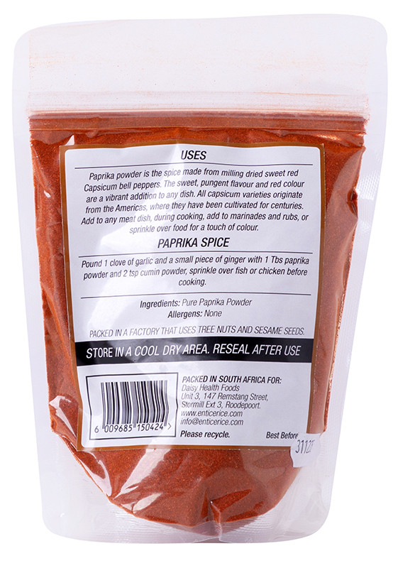 Buy Entice Paprika Powder Online | Faithful to Nature