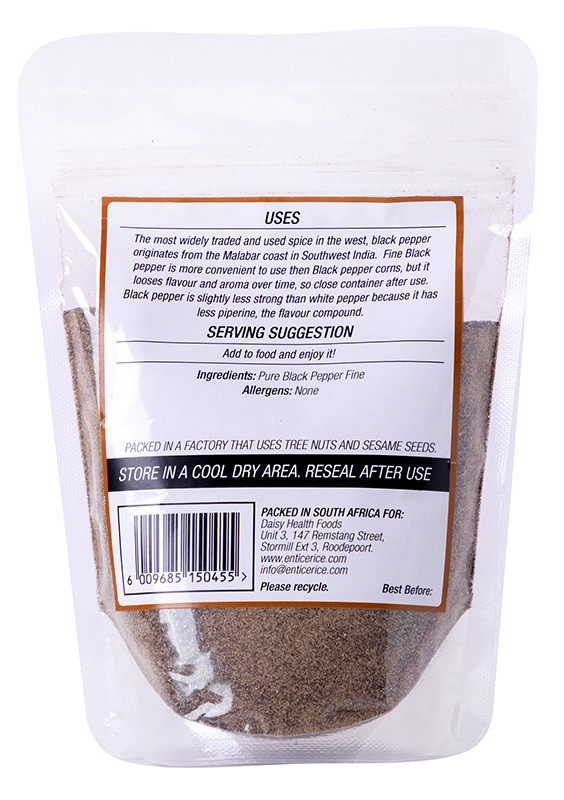 Buy Entice Fine Black Pepper Online | Faithful to Nature