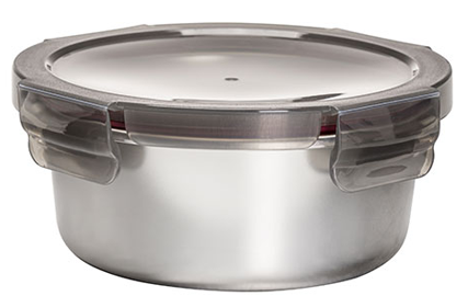 Buy Erin Stainless Steel Round Food Container Online | Faithful to Nature