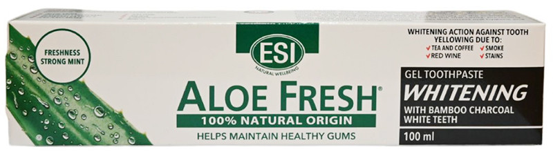 Buy ESI Aloe Fresh Toothpaste Whitening Online | Faithful to Nature