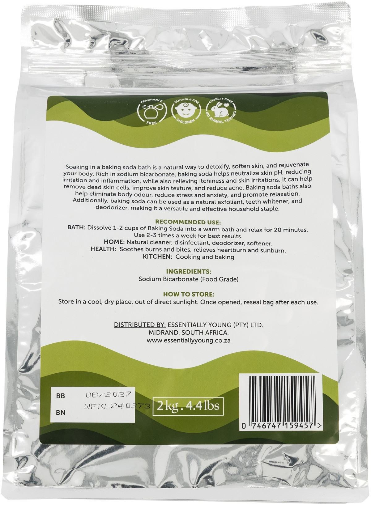 Buy Essentially Young Bicarb of Soda Online | Faithful to Nature