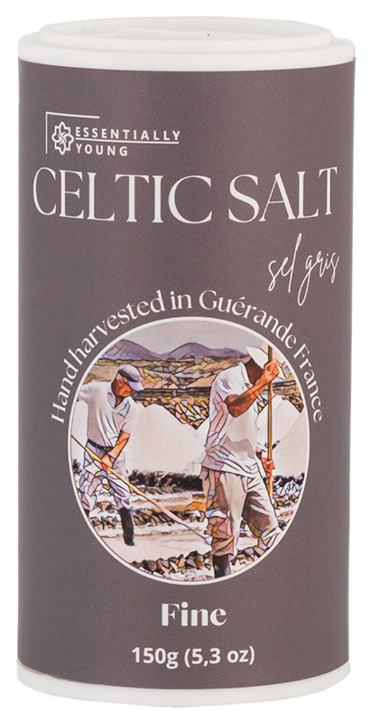 Buy Essentially Young Fine Celtic Salt Shaker Online | Faithful to Nature
