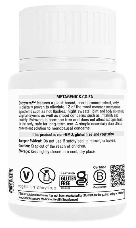 Buy Metagenics Estrovera - Menopause & Hot Flushes Support Online ...