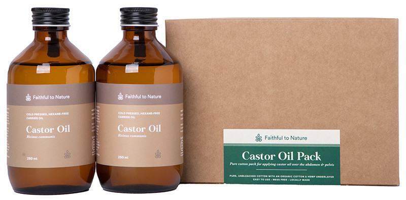 Buy FtN Pelvic Pack + Castor Oil Bundle (with Oil) Online | Faithful to ...