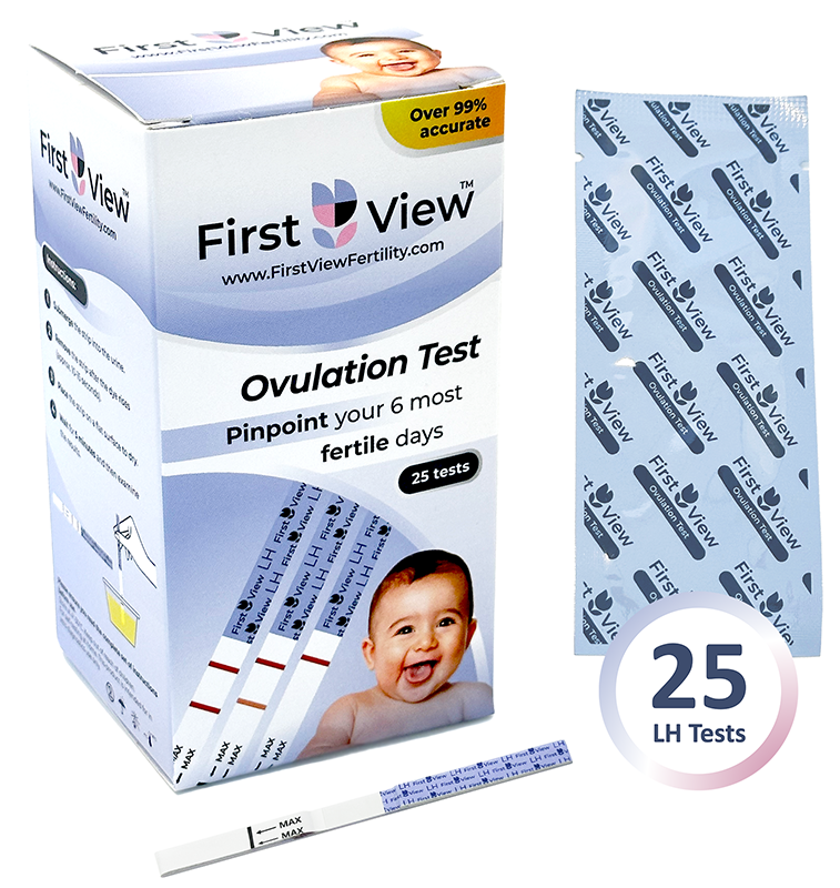 Buy FirstView - 25 Ovulation Test Strips Online | Faithful to Nature