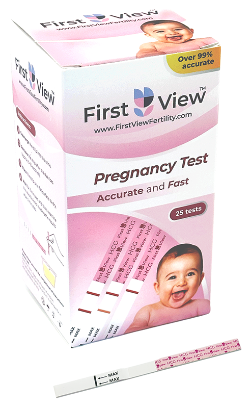 Buy FirstView - 25 Pregnancy Test Strips Online | Faithful to Nature
