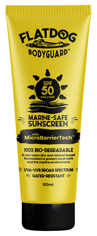 Buy Flatdog Bodyguard SPF 50 Sunscreen Online | Faithful to Nature