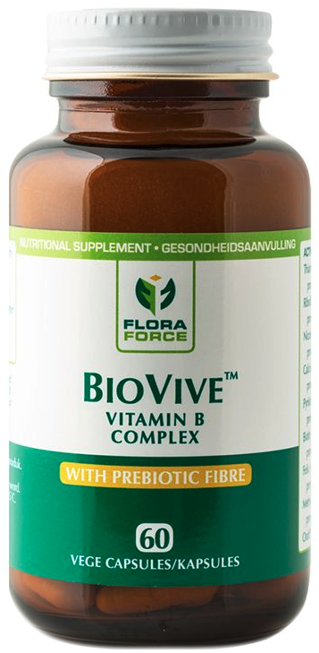 Buy Flora Force BioVive™ B-Complex with Prebiotic Fibre 60 capsules ...