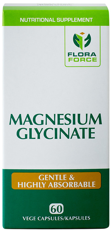 Buy Flora Force Magnesium Glycinate 60 Capsules Online | Faithful to Nature