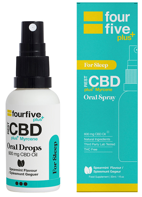 Buy fourfive CBD Rest Oral Spray - Sleep Online | Faithful to Nature