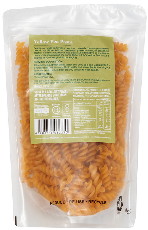 Buy FtN Pea Pasta Online | Faithful to Nature