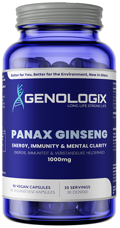 Buy Genologix Panax Ginseng - Energy, Immunity, Mental Clarity Online ...
