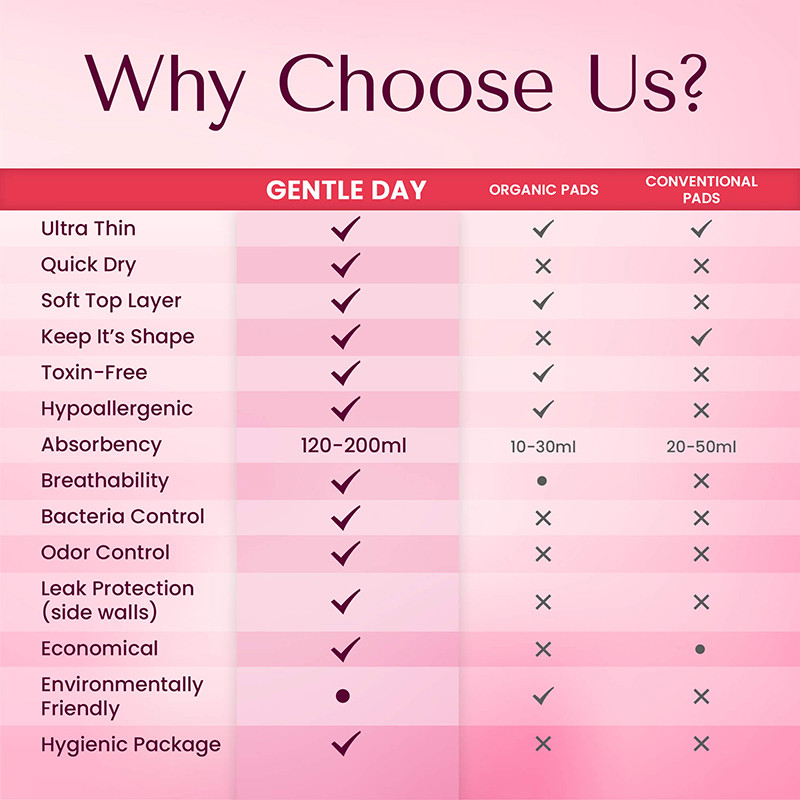 Buy Gentle Day Regular Pads - Organic & Hypoallergenic Online ...