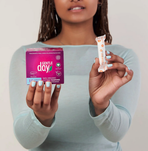 Buy Gentle Day Tampons Super Plus - Organic & Hypoallergenic Online ...